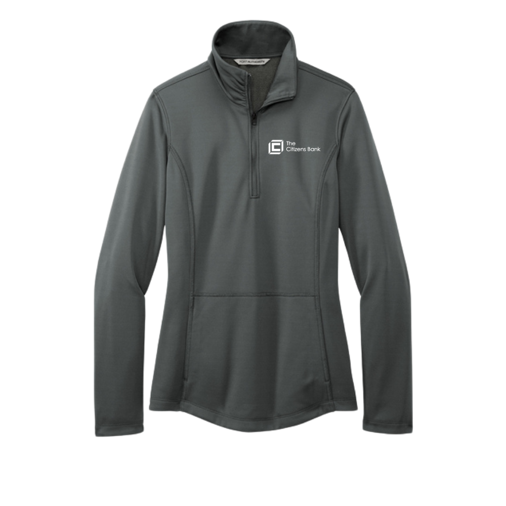 Women's Smooth Fleece 1/4-Zip – The Citizens Bank - Store